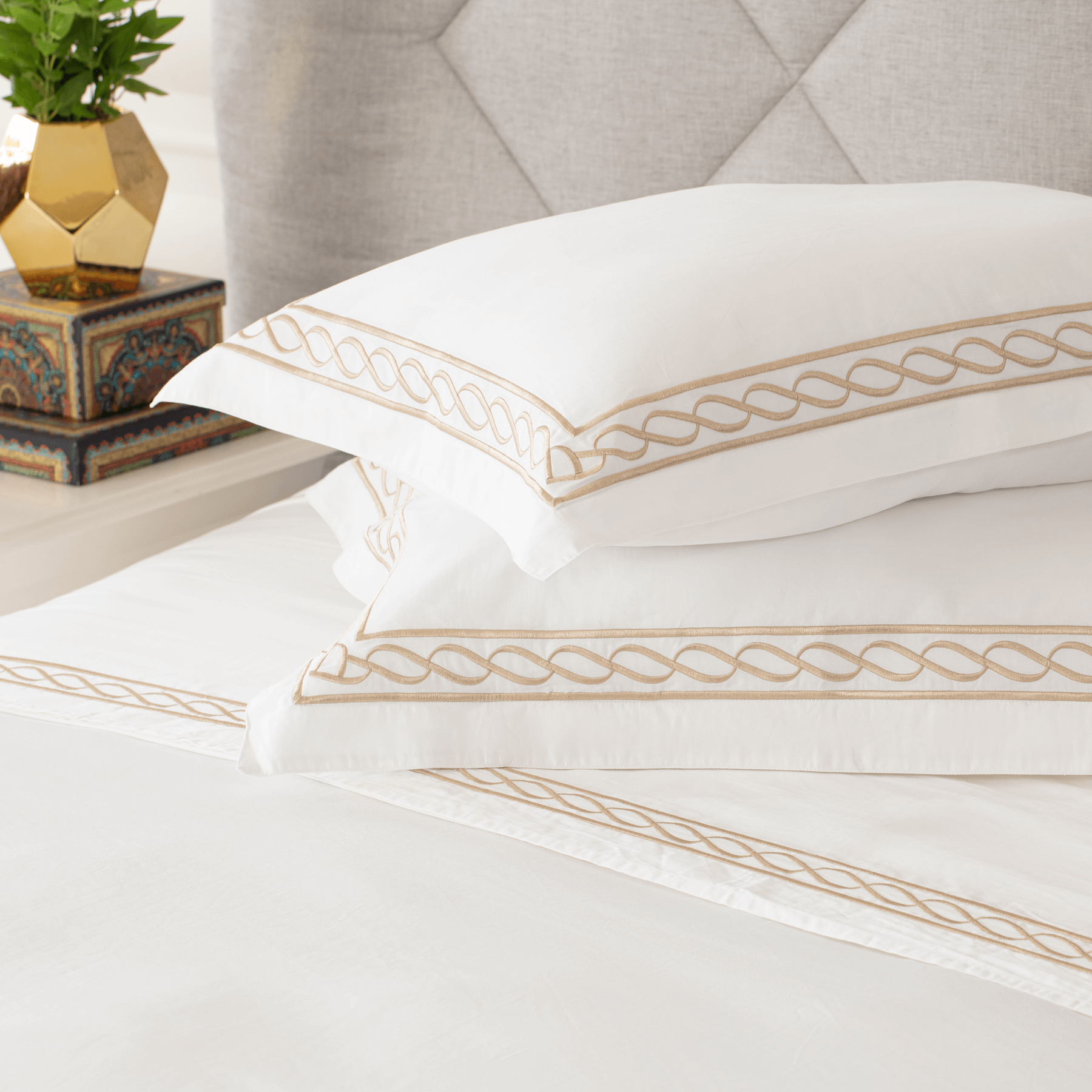 Fronha La Vie 100% Algodão Cetim 600 fios - Plumasul